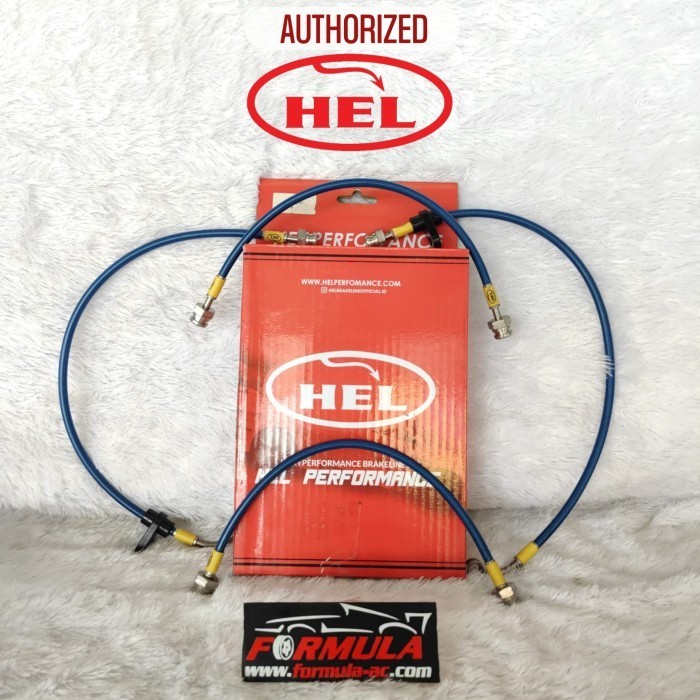 Jual Hel Performance Braided Brake Line / Selang Rem Innova Reborn ...