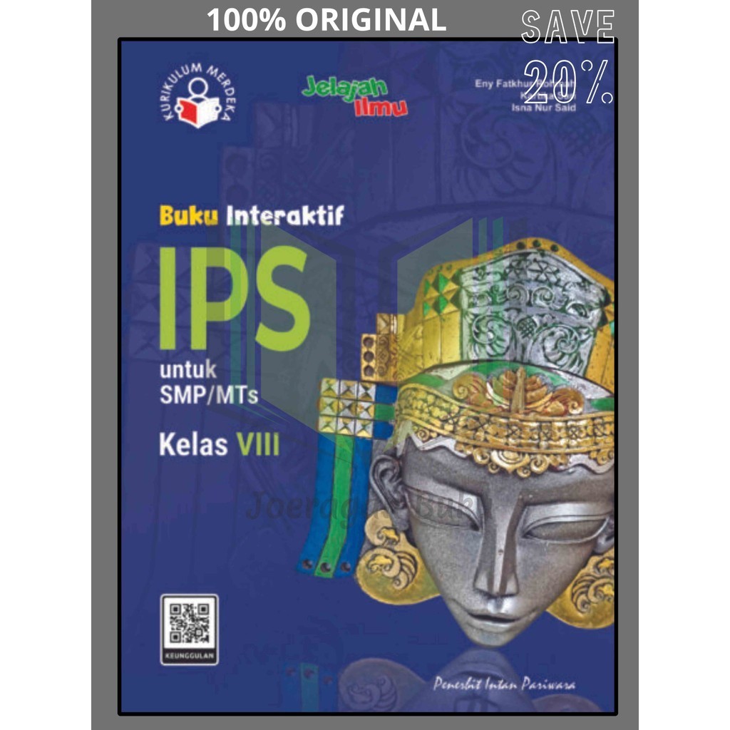 Jual Buku Paket Interaktif IPS SMP Kelas 8 Kurikulum Merdeka Intan pariwara Tahun 2024 Terbaru ...