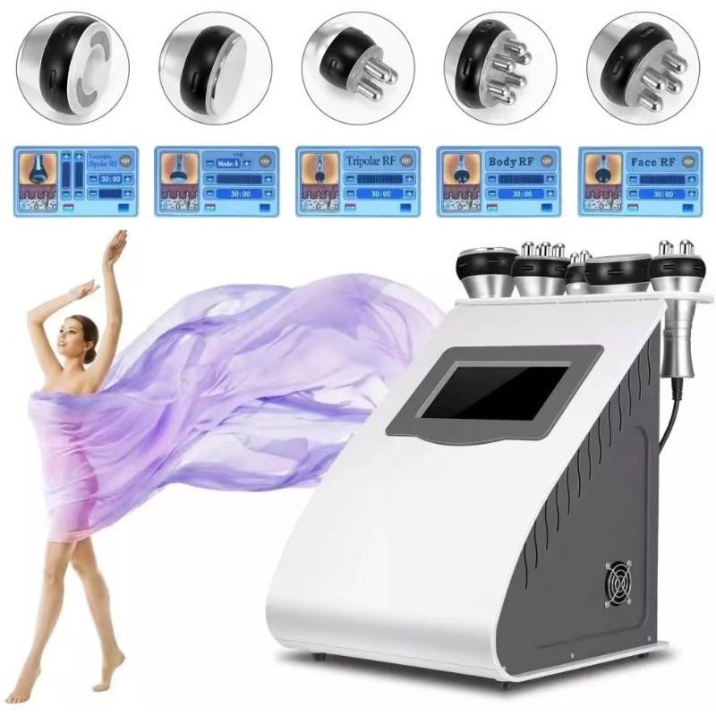 Jual RF 5IN1 RADIO FREQUENCY CAVITASI VACUM SLIMMING BODY TIRUS HILANG ...