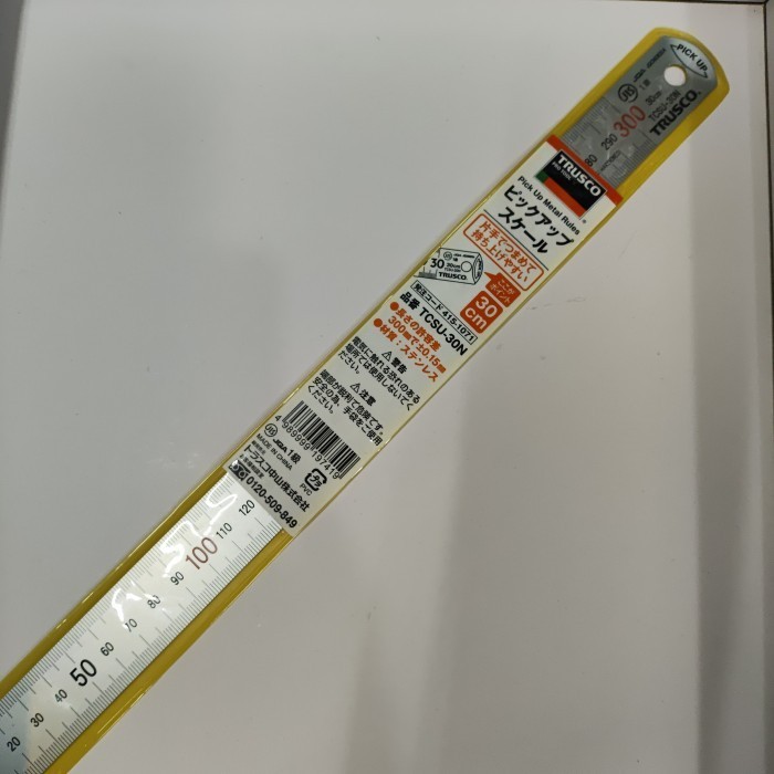 Jual TRUSCO TCSU-30N Penggaris Lurus 30 cm Pick Up Metric Rule 300 mm ...