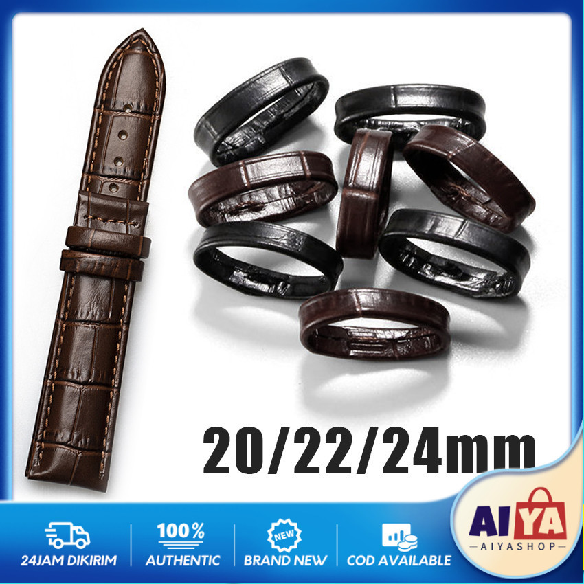 Jual Ring Loop Jam Tangan Kulit Tali Jam Tangan Watch Band Strap Size ...