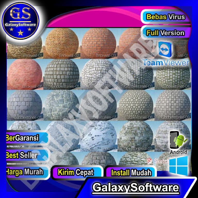 Jual 1145 Texture skm Sketchup Model - GalaxySoftware | Shopee Indonesia