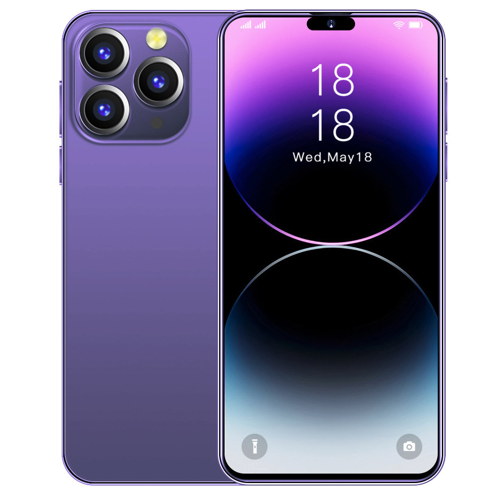 Jual Smartphone i15 Pro Max 16GB 1TB 6.7 inci layar penuh 5000mAh i14promax Smartphone Siswa ...