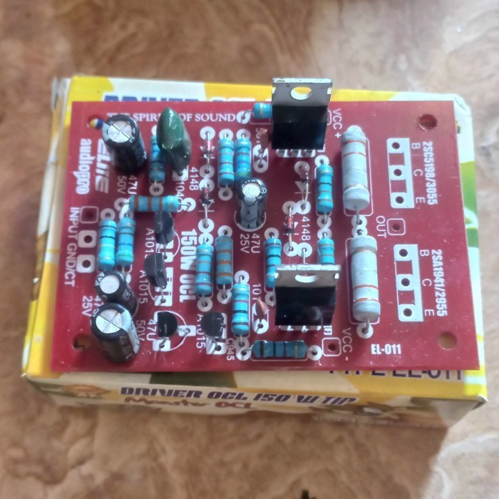 Jual kit driver ocl tip 150 watt mono power amplifier 300w 300watt w ...