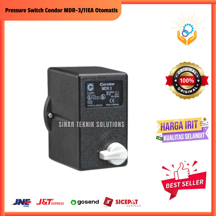 Jual Pressure Switch Condor MDR-3/11EA Otomatis Pengatur Tekanan ...