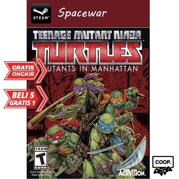 Jual Teenage Mutant Ninja Turtles - PC Game Adventure - Download ...