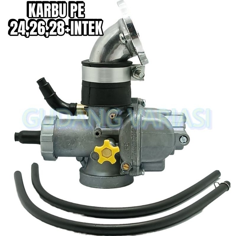 Jual PAKET MURAH !!! KARBULATOR KARBU PE 24 26 28 KEIHIN ORIGINAL + INTEK INTAKE PLUS INTEK ...