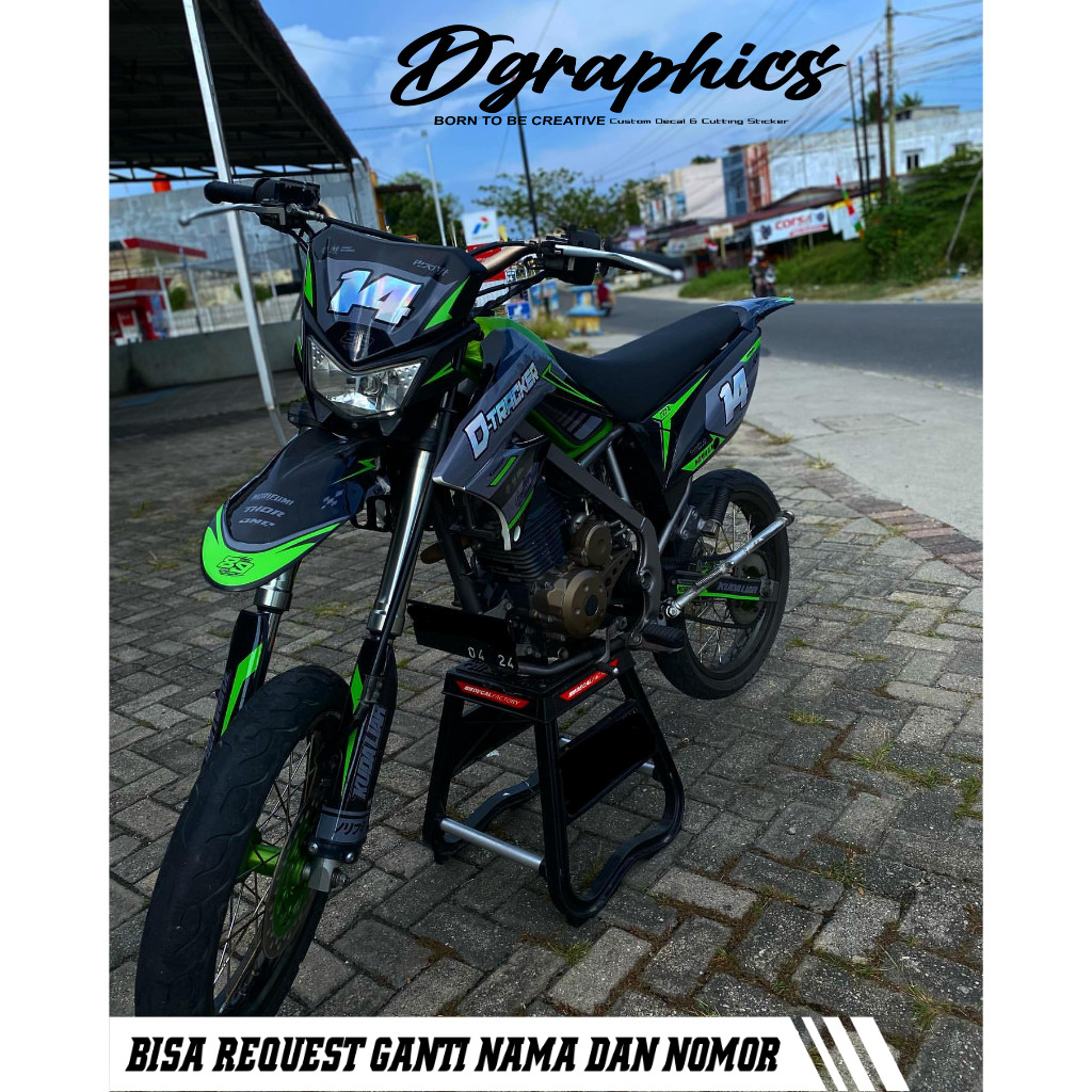 Jual DECAL KLX L / KLX S / KLX OLD Desain Custom | Shopee Indonesia
