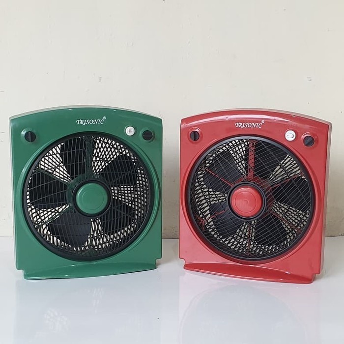 Jual Kipas Angin Kotak TRISONIC Box Fan 1208 / Kipas Angin Petak ...