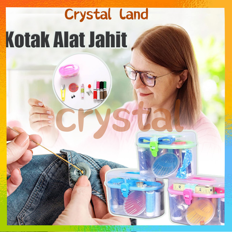 Jual Alat Jahit Set Besar Kotak Box / Kotak Alat Jahit Alat Set Jahit ...