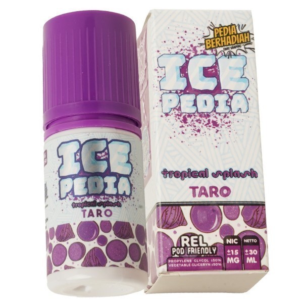 Jual [SALT] - Icepedia TARO 30ML 15MG by Majapahit Liquid Ice Pedia ...
