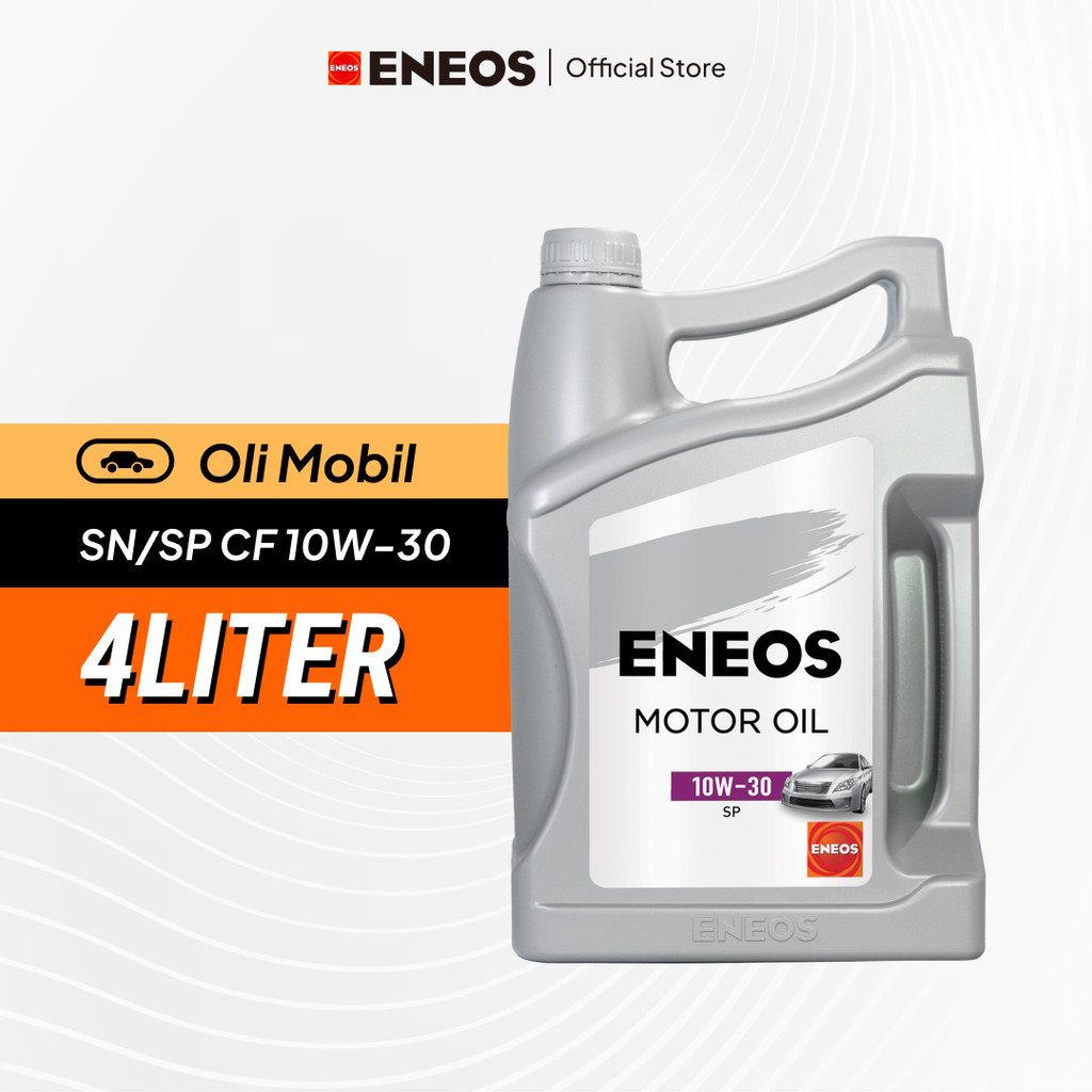 Jual ENEOS MOTOR OIL SP CF 10W-30 Kemasan 4 Liter | Shopee Indonesia