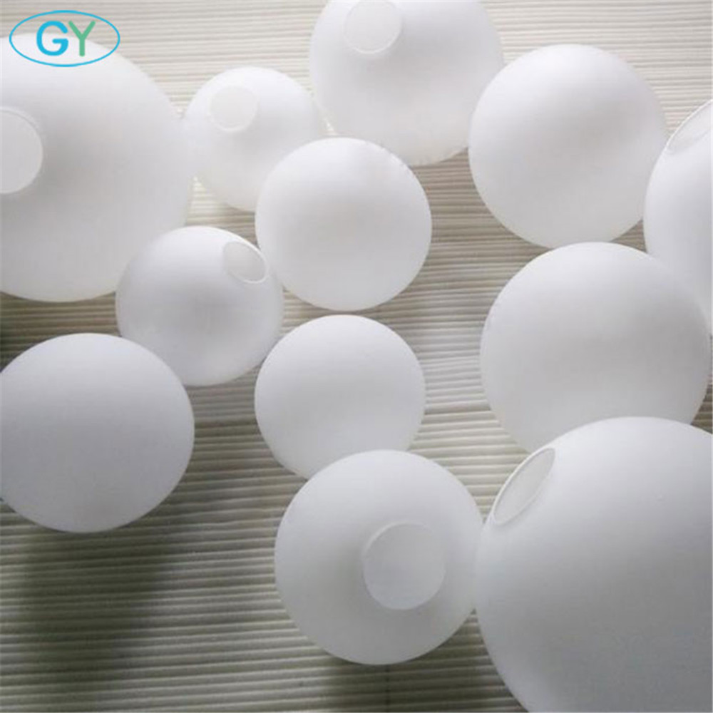 Jual White Glass Lamp Shade, Milky Globe Lampshades Fitting Lamp, D10cm ...