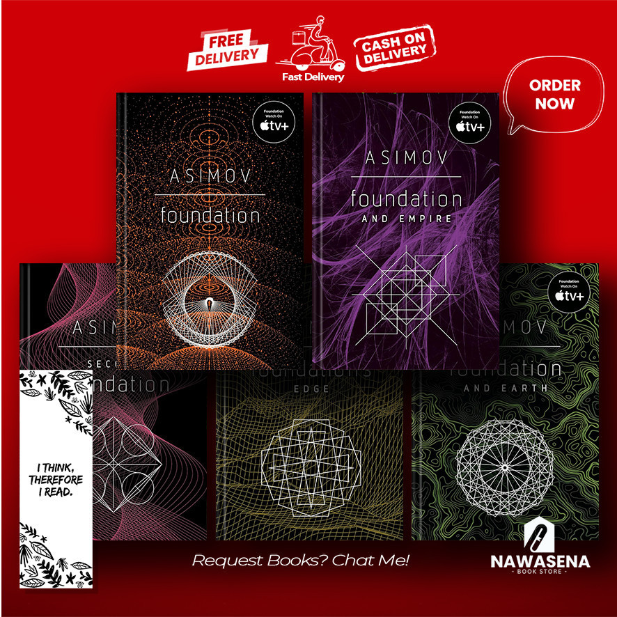 Jual Foundation (7 book series) by Isaac Asimov (English Version ...