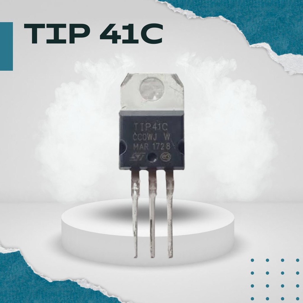 Jual Transistor TIP41 / TIP41C – TIP41C NPN Transistor Power | Shopee ...