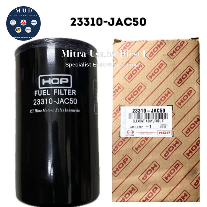 Jual FILTER SOLAR 23310-JAC50 HINO 500 FM350 FM700 FUEL FILTER SOLAR ...