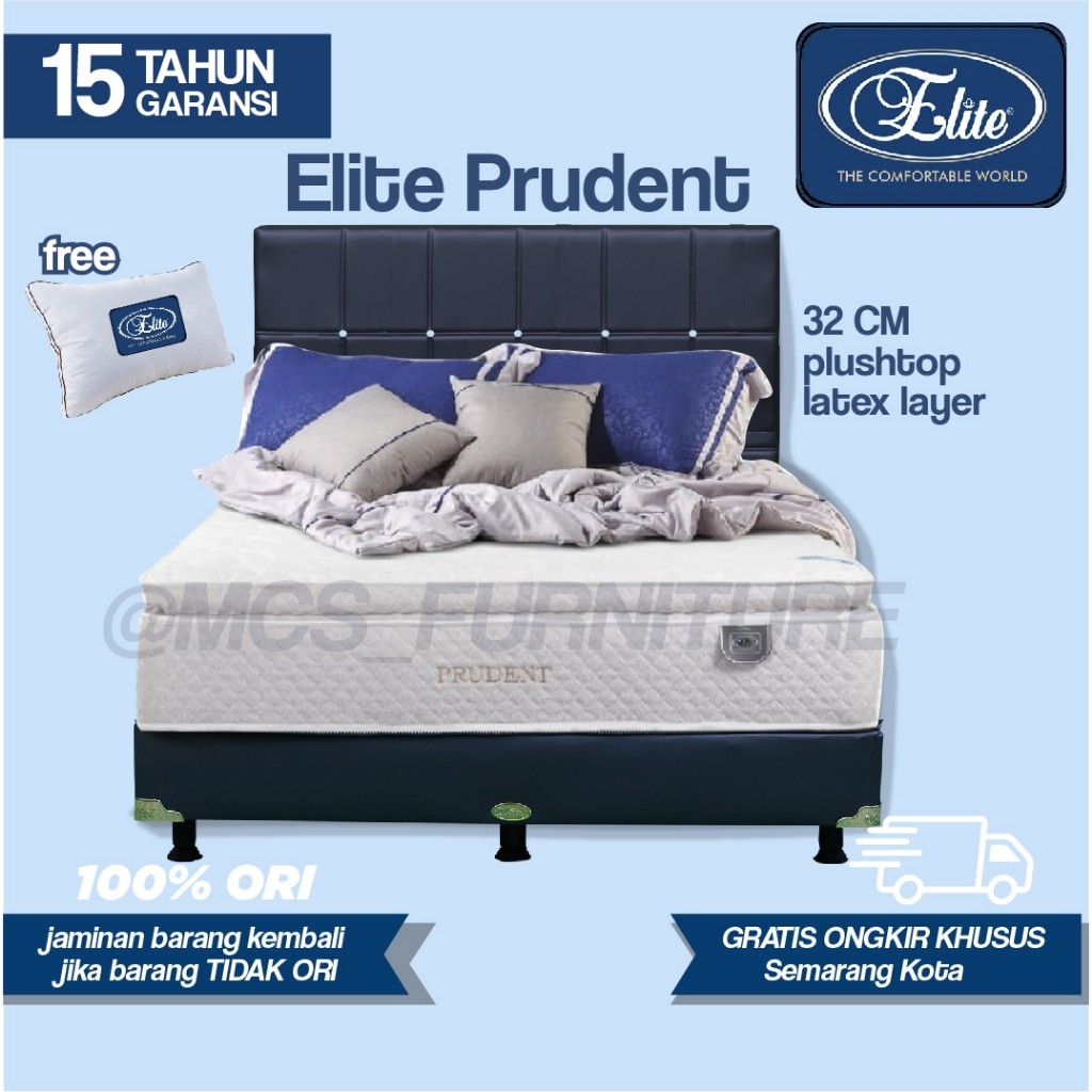 Jual Springbed Elite Prudent Kasur Matras 100 Original Harga Pabrik