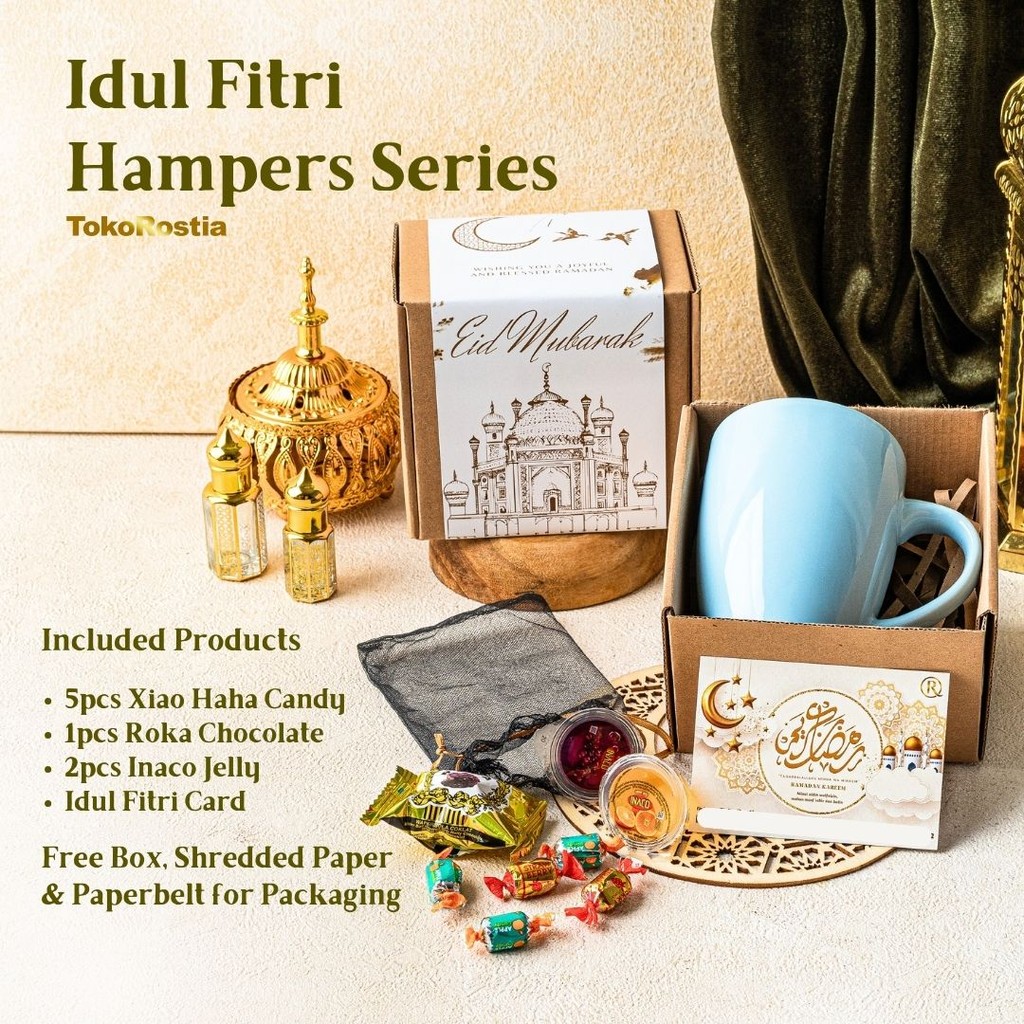 Jual Idul Fitri Hampers Set Snack Kecil Gelas COREL Gift Hadiah ...