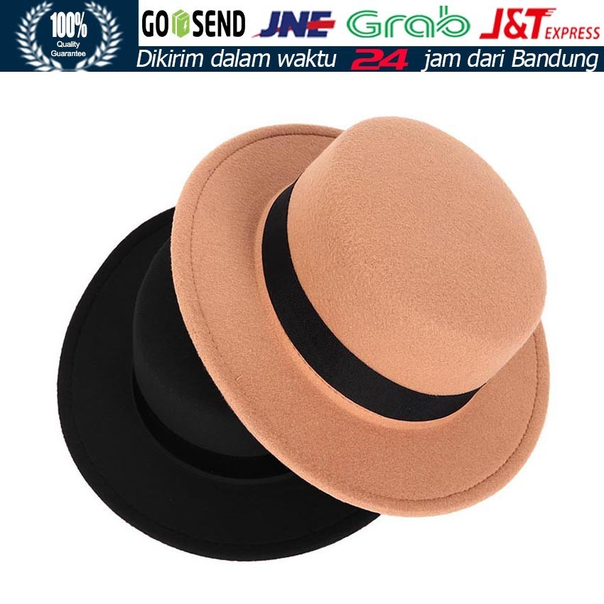Jual Topi Fedora Pie Hat Khas Italy Cocok untuk di Pakai Untuk Style ...