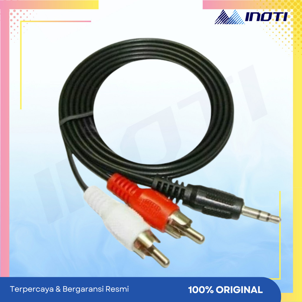 Jual Kabel Audio Jack 2 in 1 3.5mm dari HP ke Speaker Salon | Shopee Indonesia