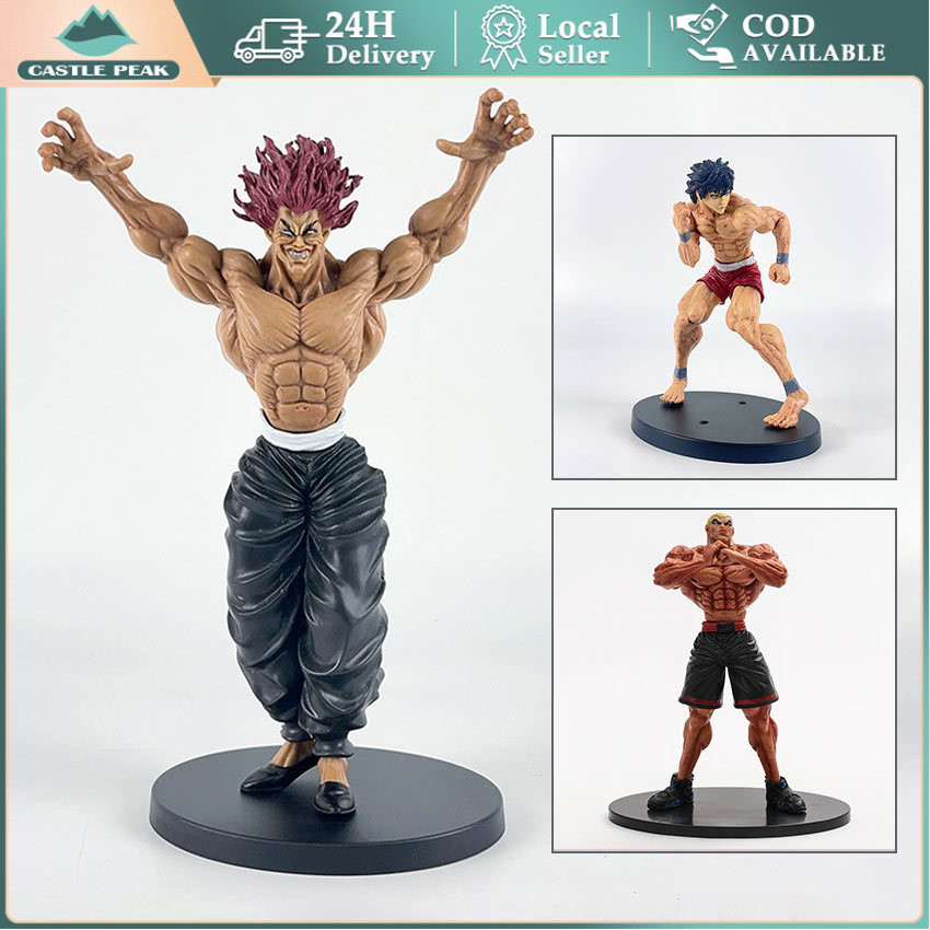 Jual Action Figure Anime Baki Hanma Son of Ogre Hanma Yujiro Hanma Jack ...