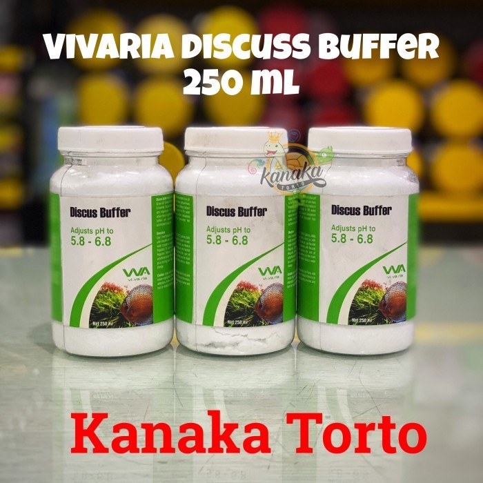 Jual Vivaria Discus Buffer - 250 ml - Penyeimbang pH Air Ikan Discus | Shopee Indonesia