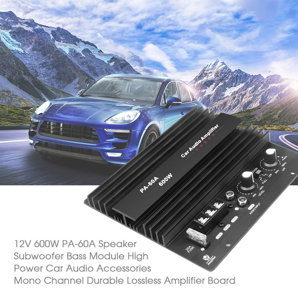 Jual SMART Ancomfu Mono Car Audio Amplifier Board Subwoofer Bass Module ...