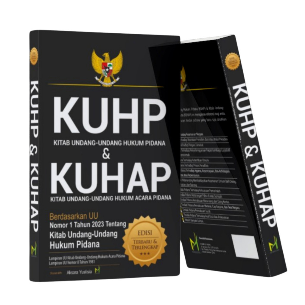 Jual BUKU KUHP DAN KUHAP+EDISI TERBARU DAN TERLENGKAP (2023 - Nawasena Mediaksara | Shopee Indonesia
