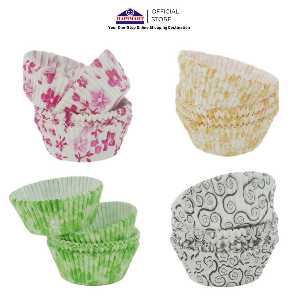 Jual Paper Cup Motif Cantik/Kertas Alas Roti Kue Anti Lengket Warna ...
