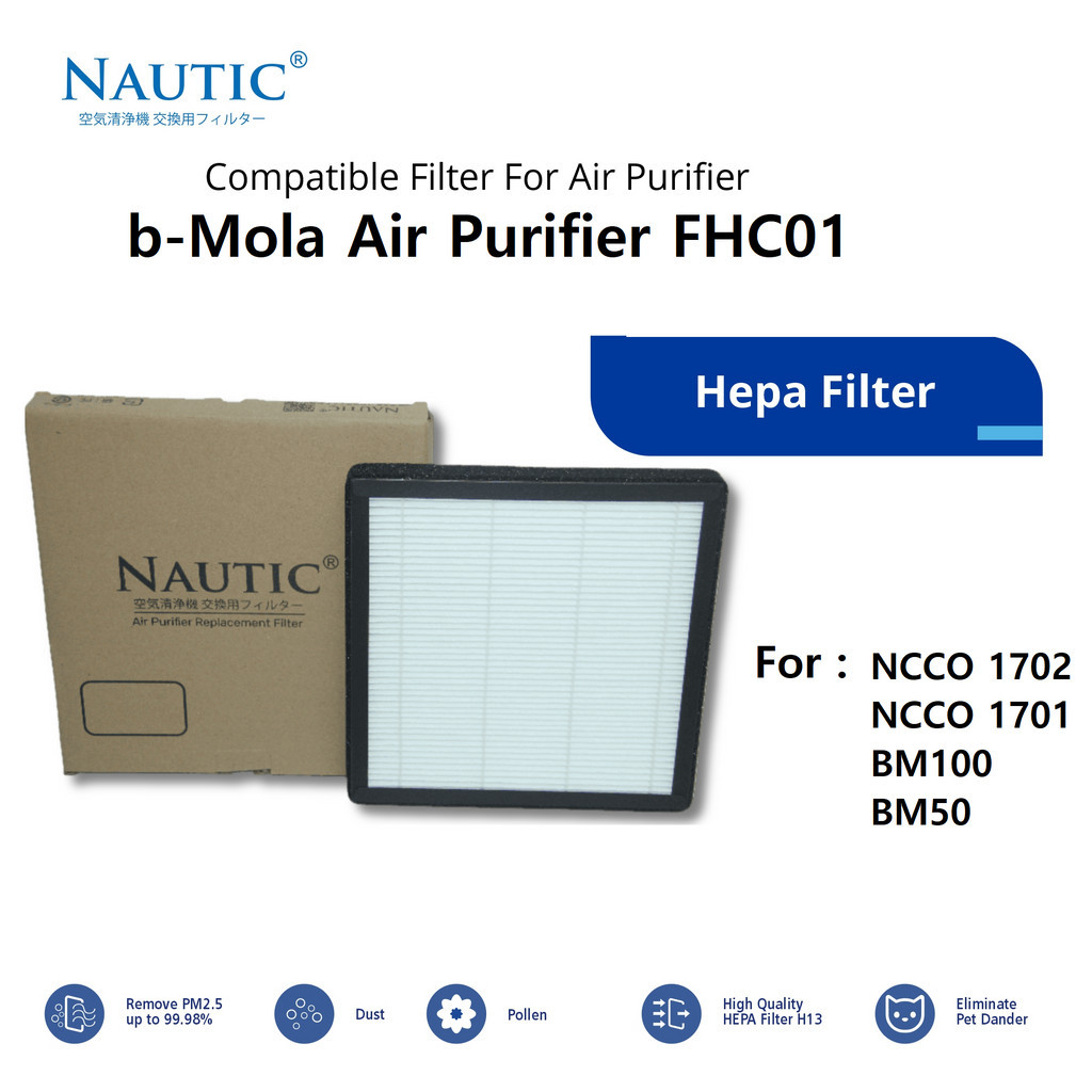 Jual Hepa Filter Bmola 1701 / 1702 / Bm50 / Bm 100 Replacement Hepa ...