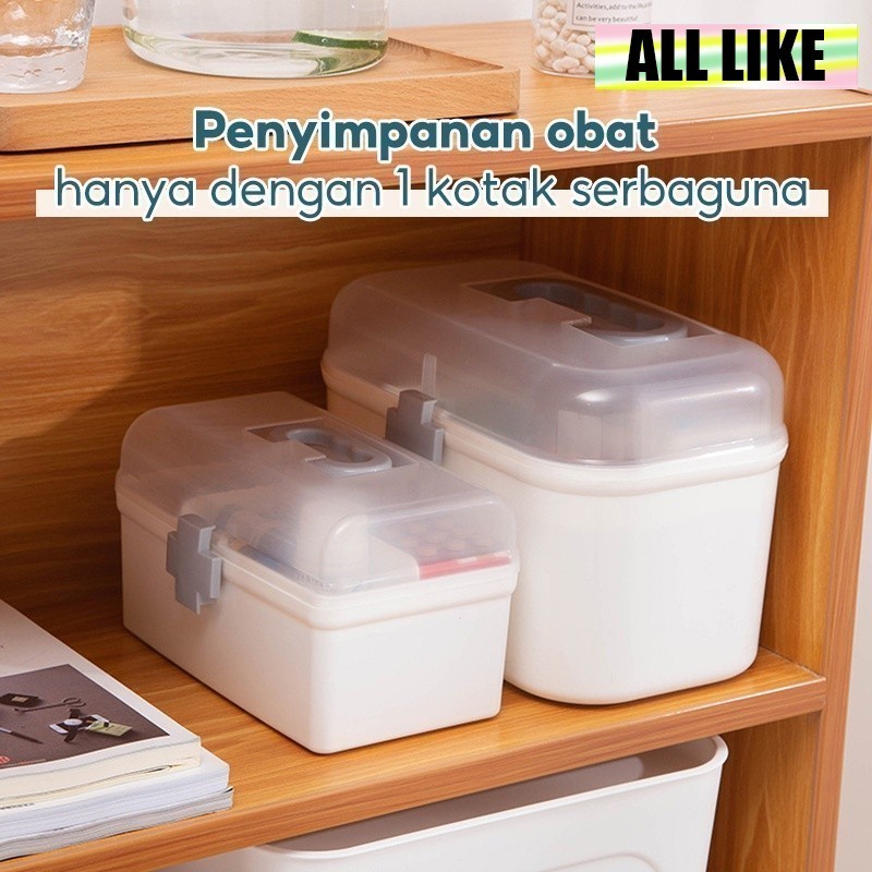 Jual 【ALL Like】 Atur Obat Dengan Rapi Dan Praktis! Kotak Obat ...