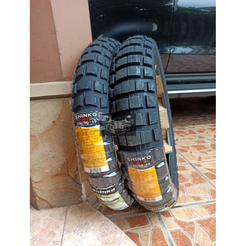 Jual Ban royal enfield/ custom - SHINKO E804 E805 BIG BLOCK 100/90-19 ...