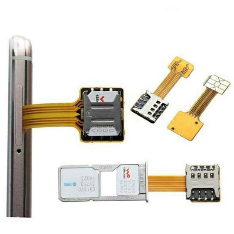 Jual sim converter hybrid / dual sim card nano | Shopee Indonesia