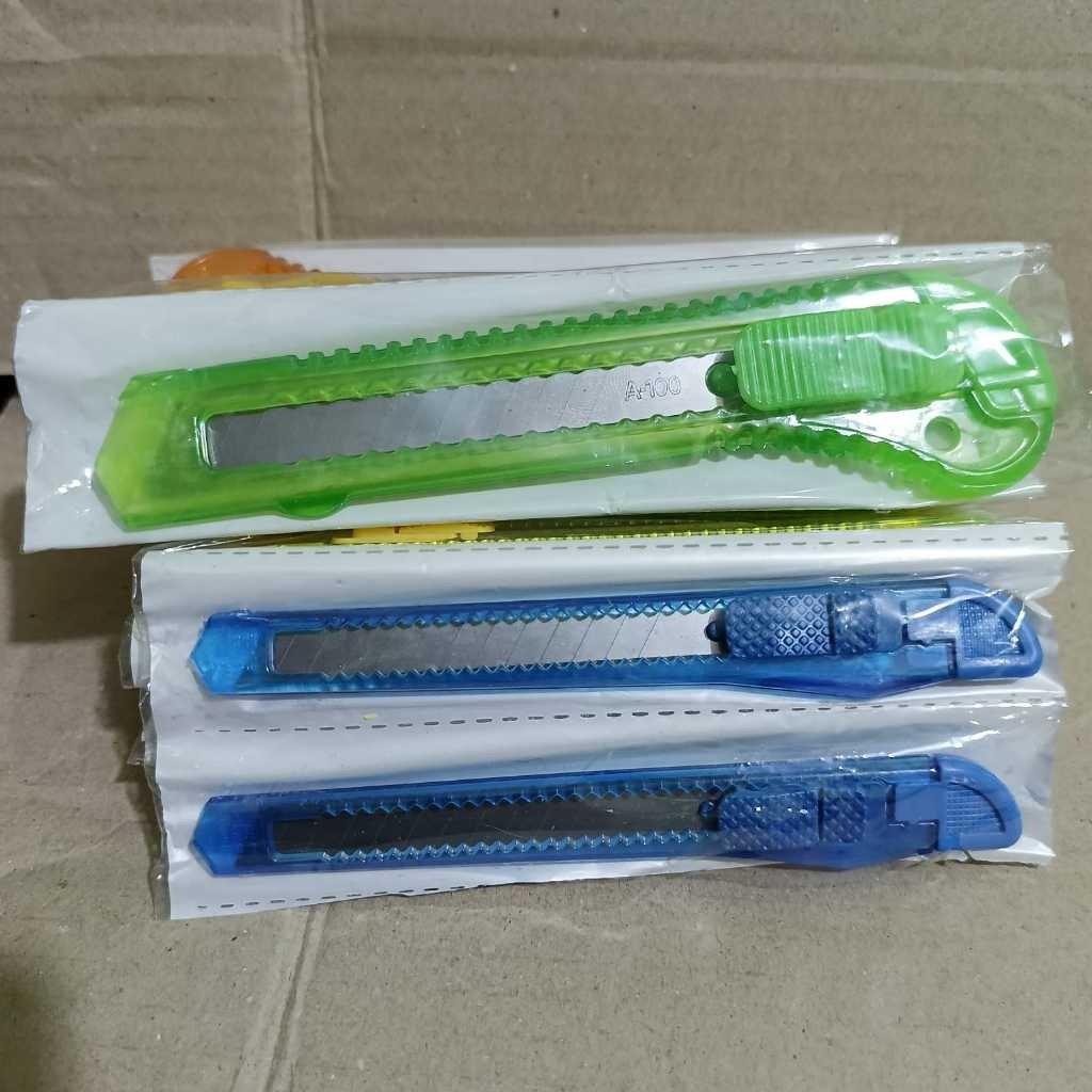 Jual Pisau Cutter Murah Cuter Pisau Pemotong Kemasan Renceng Pemotong ...