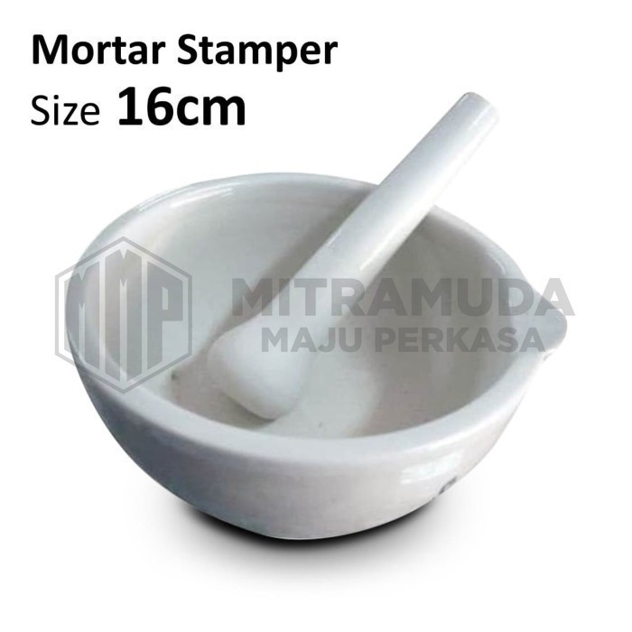 Jual OneMed Mortar Pestle Lumpang Alat Penumbuk Diameter 16cm | Shopee ...