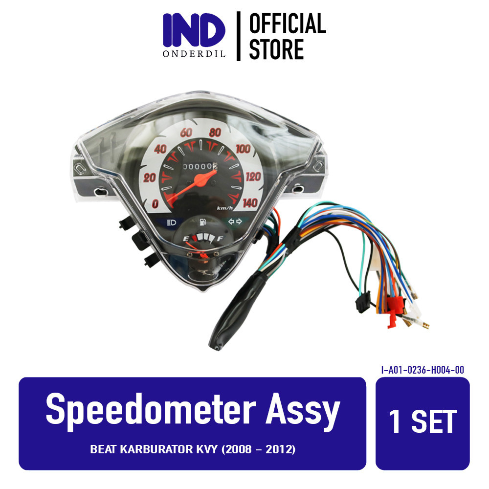 Jual IND Onderdil Speedometer Kilometer Assy Beat Lama Old Karbu Karburator Speedo Kilo Spido ...