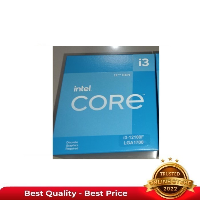 Jual PROCESSOR INTEL I3-12100F BOX | Shopee Indonesia