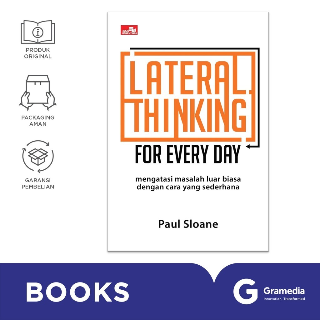 Jual Buku Lateral Thinking for Every Day (Paul Sloane) | Shopee Indonesia
