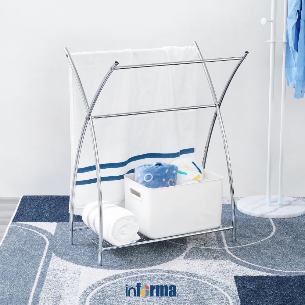 Jual Informa Jemuran Handuk Indoor 65.5X47X84.5 cm Tempat Jemur Anduk ...