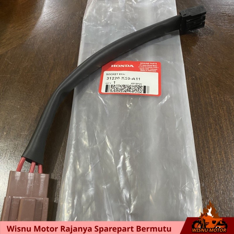 Jual K59 SOCKET ECU KABEL SOKET ECM CDI MOTOR VARIO 125 150 FI F1 LED ...