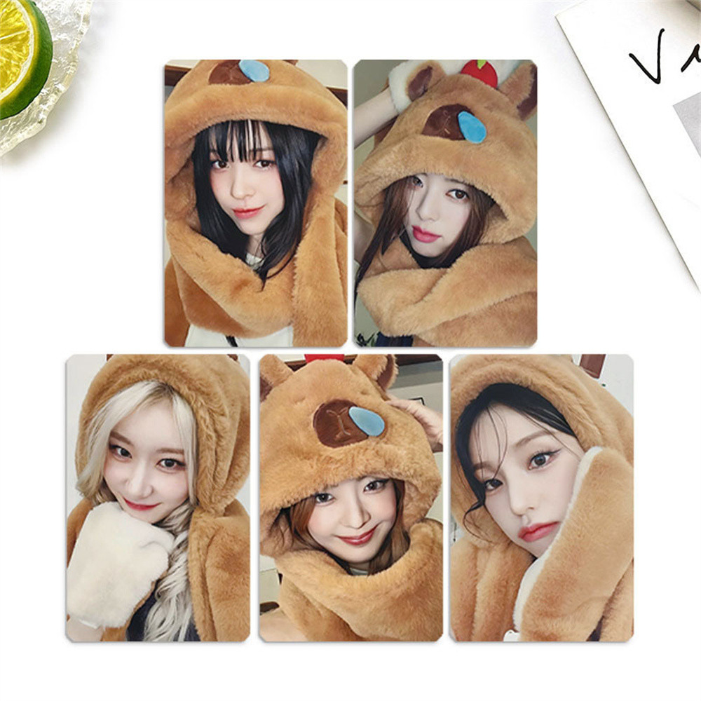 Jual Kpop Idols ITZY New Album GOLD Postcards HD Printing LOMO Cards ...
