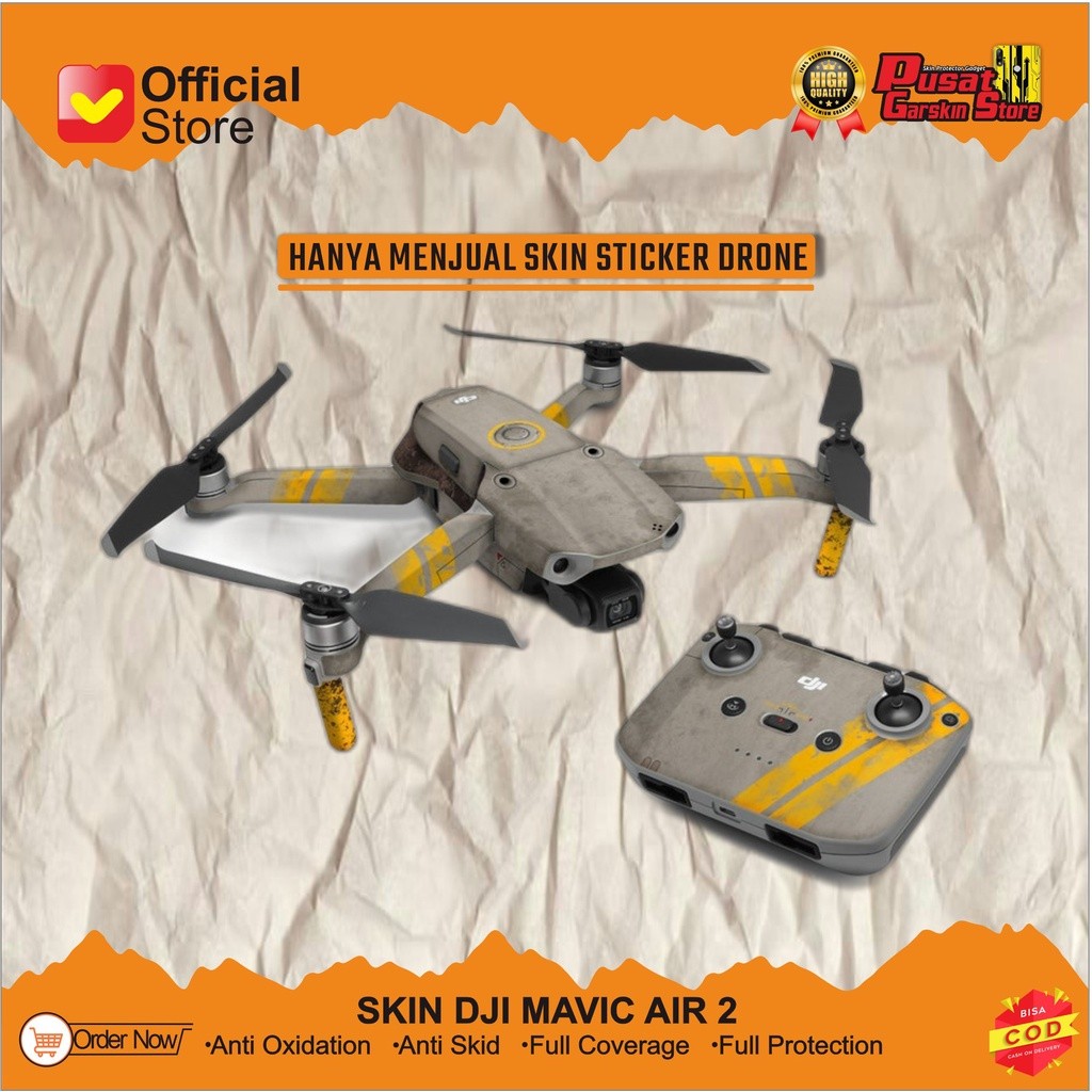 Jual CUSTOM SKIN SKIN DJI MAVIC AIR 2 STICKER DRONE Motif Dystopia ...