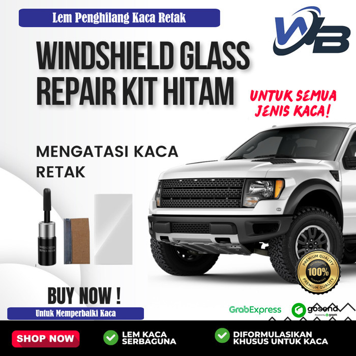 Jual Lem Perbaikan Kaca Retak Windscreen Repair Resin Glass Crack Alat ...