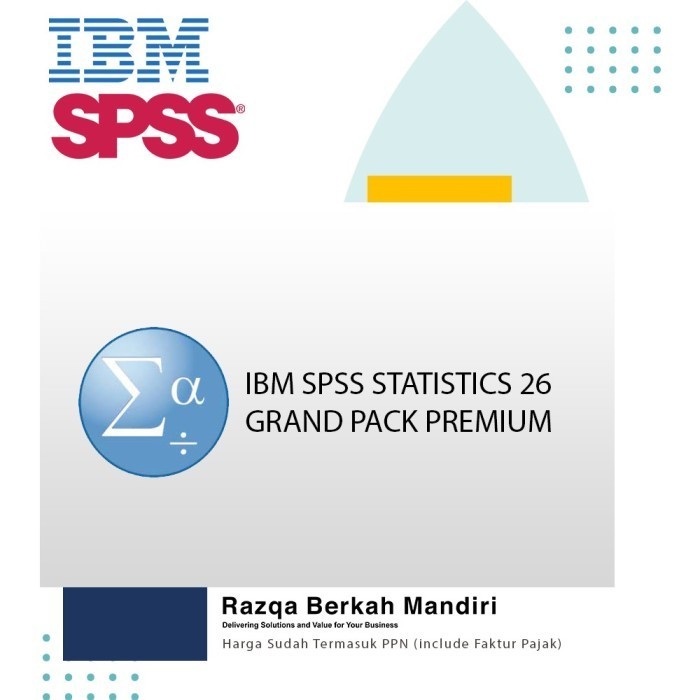 Jual IBM SPSS STATISTICS 26 GRAND PACK PREMIUM 1 year | Shopee Indonesia