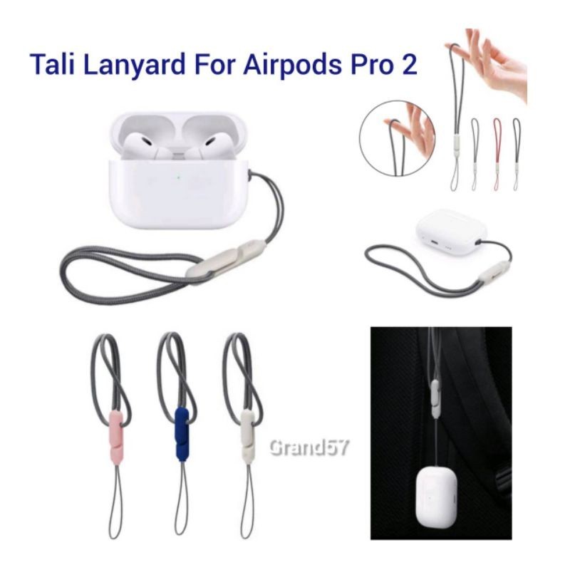 Jual Tali Lanyard Airpods Pro 2 Apple Airpod Pro 2 Strap Incase AirPods ...