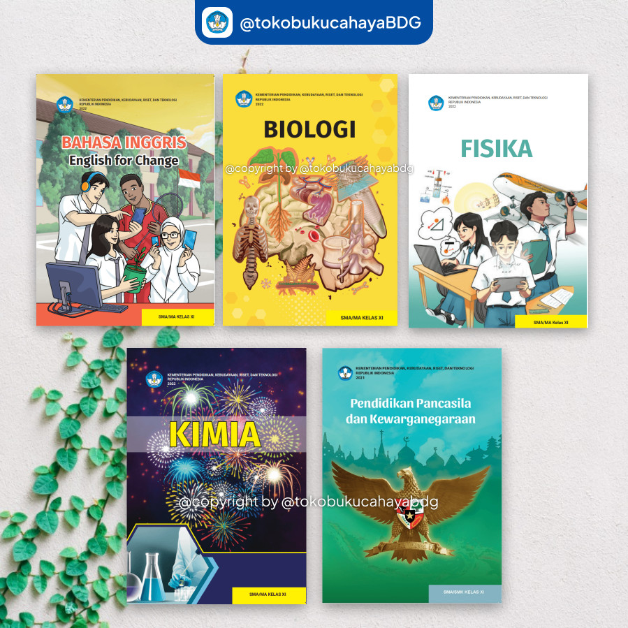 Jual Buku Diknas Kelas 11 SMA Rev / Non Rev Kur Merdeka Cerdas Cergas ...