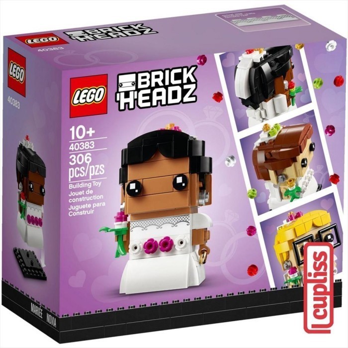 Jual BAD BOX LEGO Brickheadz 40383 Wedding Bride | Shopee Indonesia