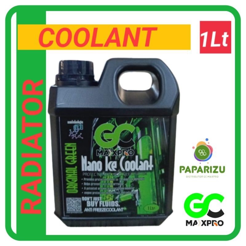 Jual Jual Air Radiator GC Maxpro Nano Ice Coolant 1lt, Radiator coolant ...