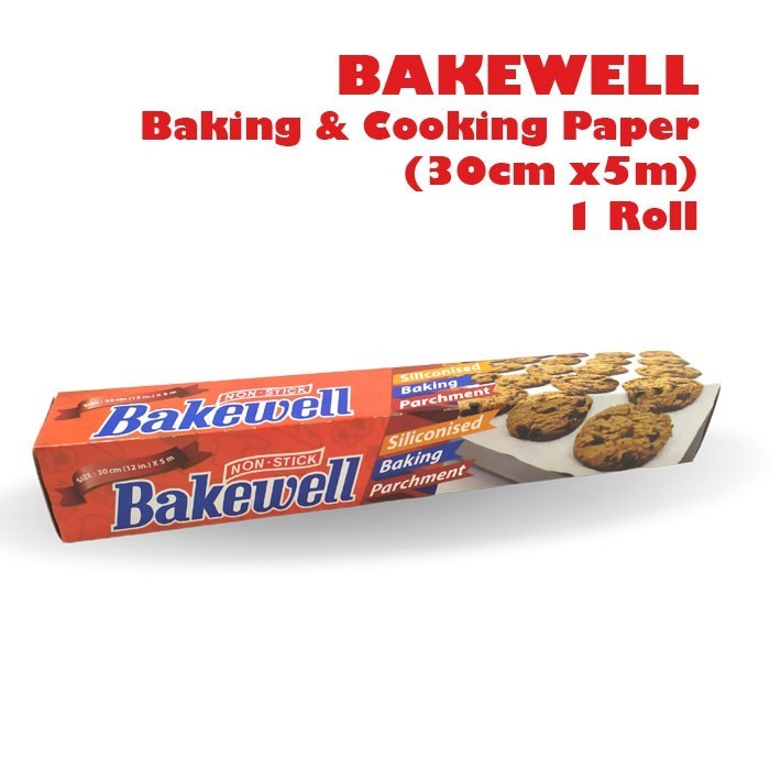 Jual BAKEWELL Baking & Cooking Paper (30cm x5m) 1 Roll | Shopee Indonesia