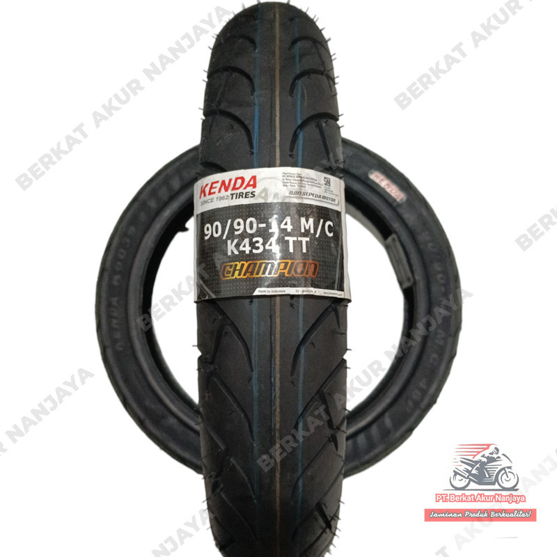 Jual KENDA Champion K434 90 90 14 Ban luar Tubetype Motor Matic Beat mio | Shopee Indonesia